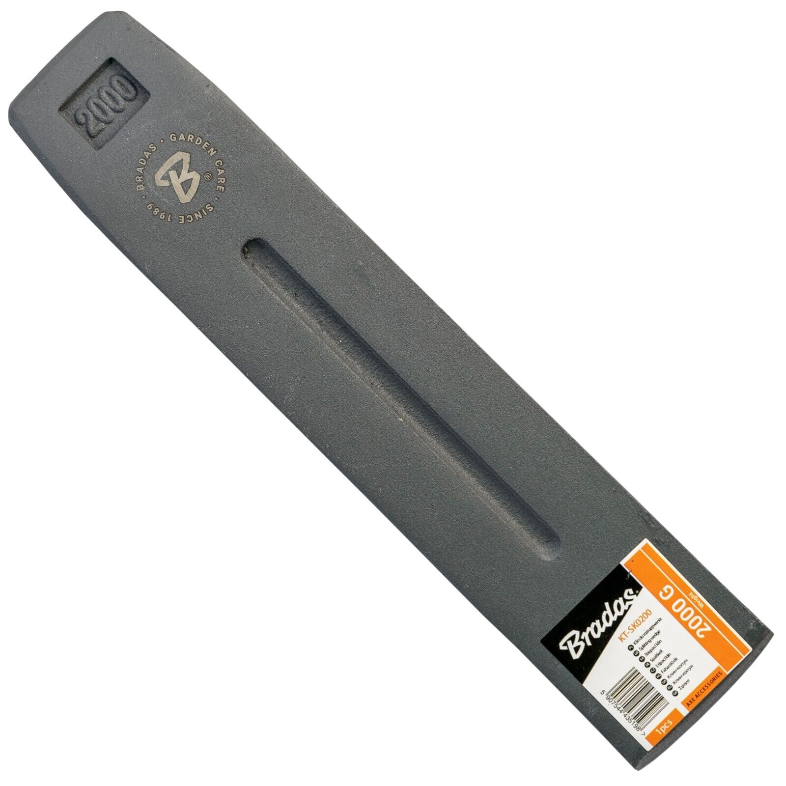 Heavy Duty 2KG Hardened Steel Log Splitting Tree Felling Drive Wedge W ...